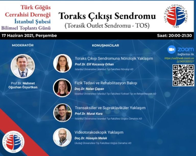 Toraks Çıkışı Sendromu – 17 Haziran 2021 – TGCD – Türk Göğüs Cerrahisi ...